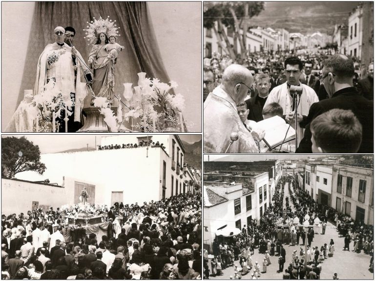 La celebración de las Bodas de Oro de la llegada a Arafo de la venerada ...